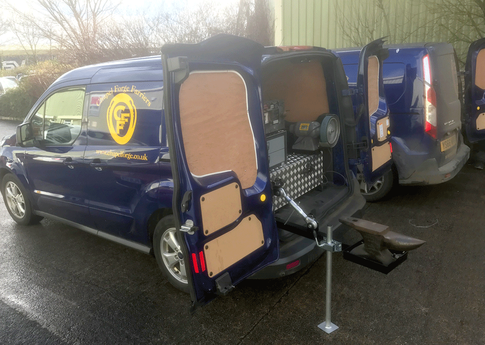 Ford Connect Van Bespoke Unit | FARRIERS | Canopies & Hardtops | N & J ...