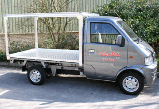 Aluminium Milk Float | Tradesmen | Load Liners & Drawers | N & J ...